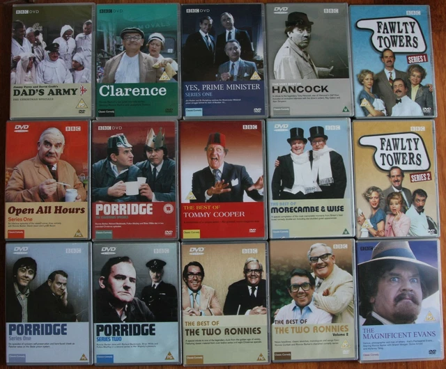 Bbc British Comedy Classics Mega Collection 15 Dvd Porridge Dads Army
