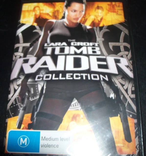 THE TOMB RAIDER Collection Lara Croft (Angelina Jolie) (Aust Region 4 ...