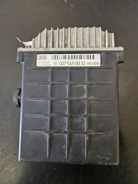 MERCEDES BENZ W126 C126 SEL SEC Engine Control Unit ECU 0075450032 VDO ...