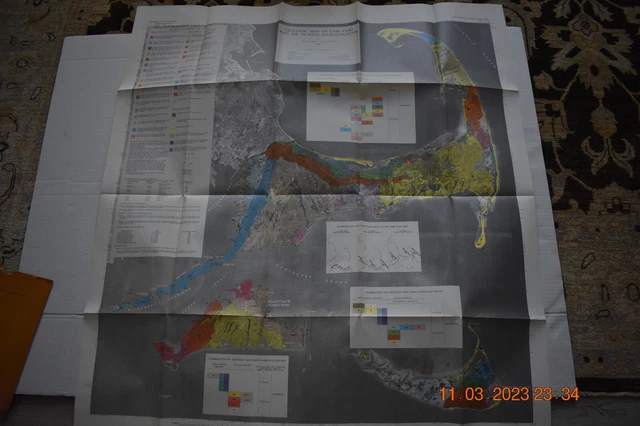 GEOLOGIC MAP OF Cape Cod & the Islands by Oldale & Barlow Dept. of ...