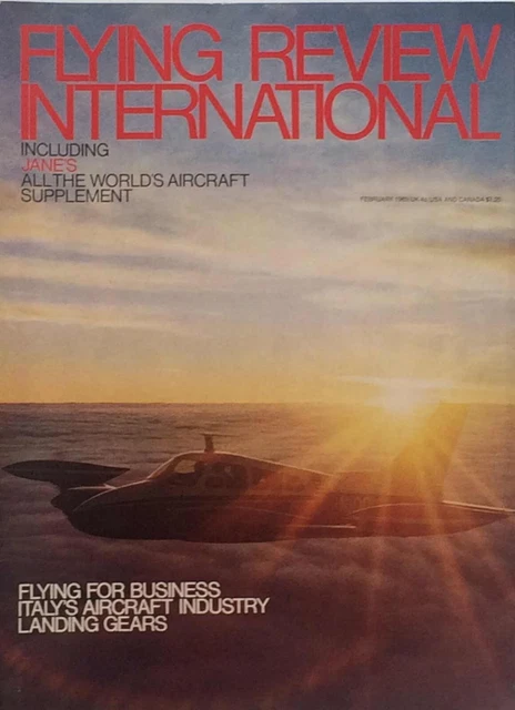 FLYING REVIEW INTERNATIONAL vol 24, n°6 February 1969, magazine ...
