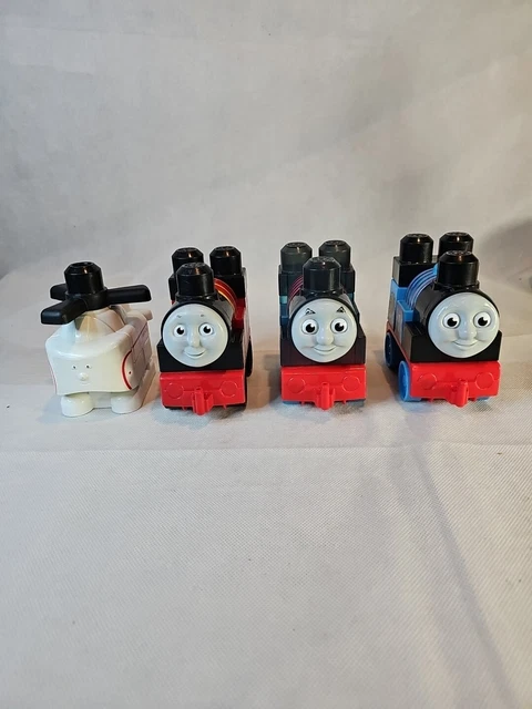 THOMAS & FRIENDS Mega Blocks Bloks Thomas And Figures Trains Toy Bundle ...