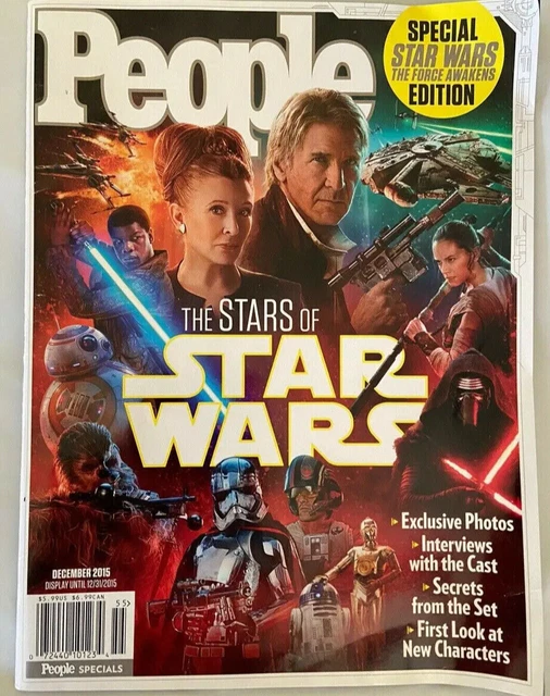 PEOPLE MAGAZINE &THE Stars Of Star Wars" Special Edition Harrison Ford ...