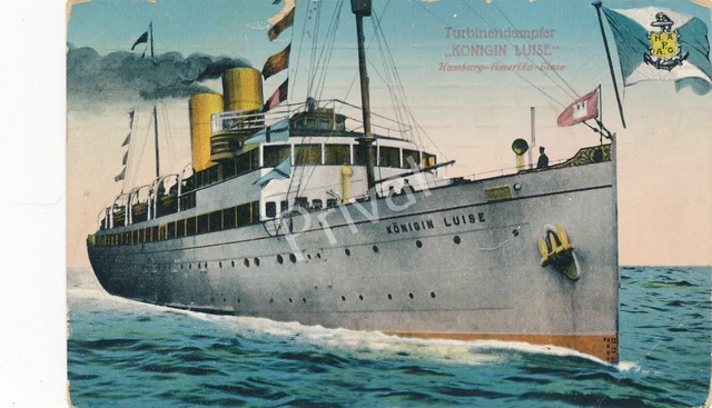 FOTO KRIEGSMARINE KÖNIGIN Luise Turbinendampfer M1.84 EUR 37,90 ...