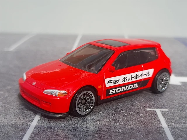 HOT WHEELS HONDA Civic VTEC (EG) Red New Loose 1/64 Scale Model Car JDM ...