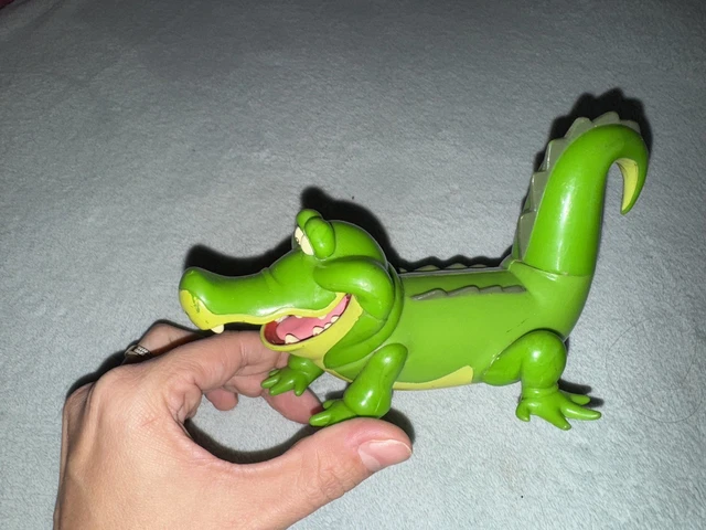 DISNEY STORE PETER Pan Tick Tock Croc Figure Captain Hook Crocodile ...
