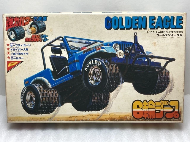 NICHIMO 1/20 GOLDEN Eagle 6-Rad Jeep motorisiert unmontiert Kunststoff ...