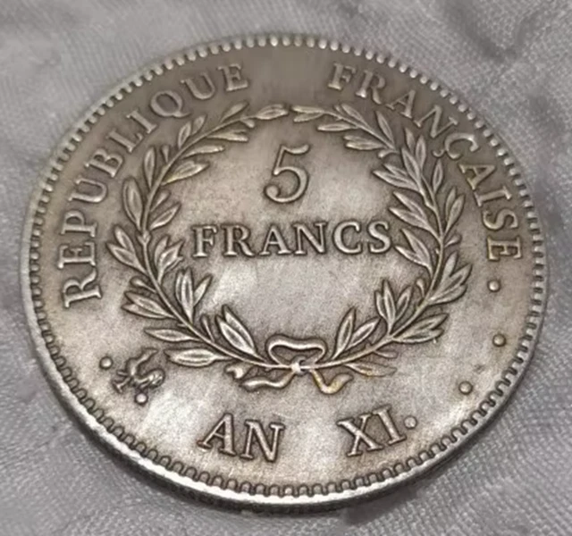 NOTRE DAME CHURCH Silver Coin Paris Antique Religion Jesus France Old ...