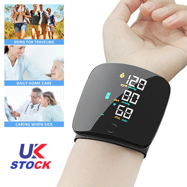 DIGITAL LED AUTOMATIC Arm Blood Pressure Monitor Smart Voice Heart Rate ...