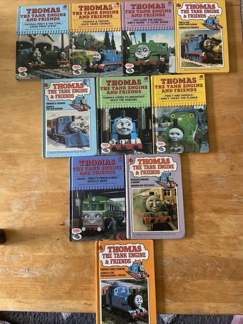 10 THOMAS THE TANK ENGINE Original Ladybird Books Vintage & VG ...