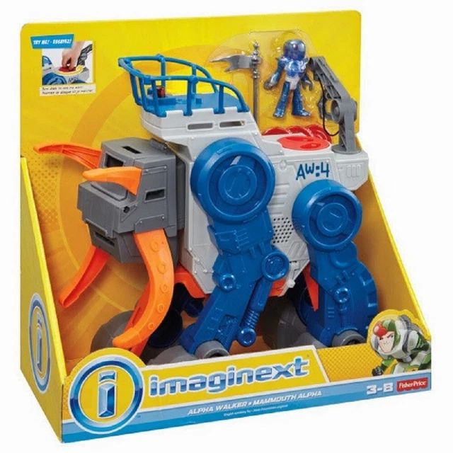 FISHER-PRICE IMAGINEXT SPACE Alpha Walker (Motorised with sound effects ...