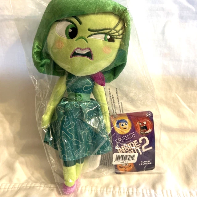 DISNEY PIXAR INSIDE Out 2 Plush 11" Disgust Doll New Authentic With Tag ...