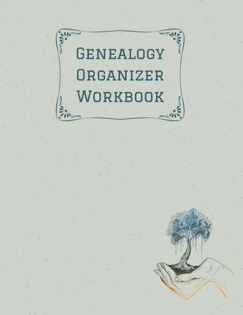 GENEALOGY ORGANIZER WORKBOOK Family Tree Chart Book And Record your ...