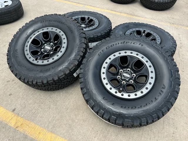17& FORD F-150 Raptor OEM BEADLOCK rims wheels BFG tires 2020 2021 2022 ...