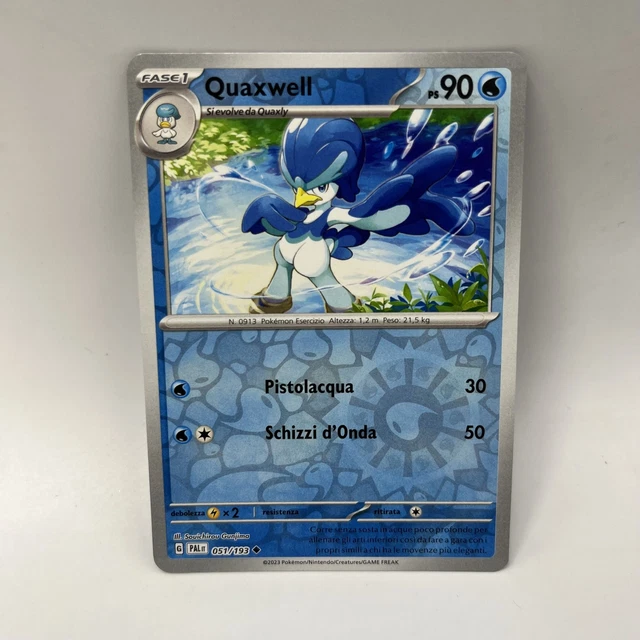 CARTA POKEMON QUAXWELL NON COMUNE REVERSE (IT) | 051-193 Evoluzioni a ...