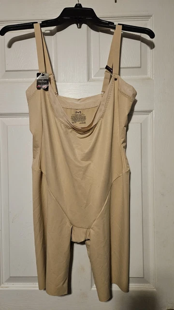MAIDENFORM WEAR YOUR Own Bra (WYOB) Open-bust Bodysuit Shaper 2XL XXL ...