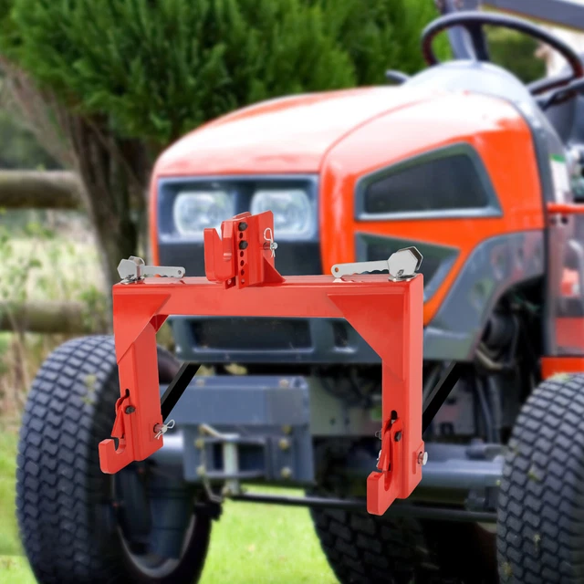 4000LB 3 POINT Quick Hitch Adapter Attach For Category 1 & 2 Cat 1 Cat2 ...