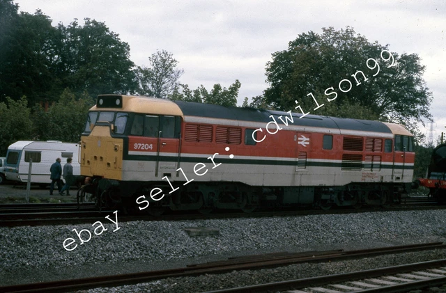 35MM BRITISH RAILWAY Slide - BR No. 97204 (ex 31 326) at Winchfield ...