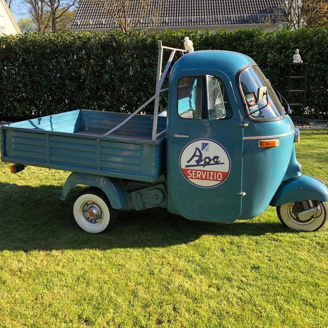 PIAGGIO APE AUFKLEBER Händlerschild Service APE Auto Sticker ...