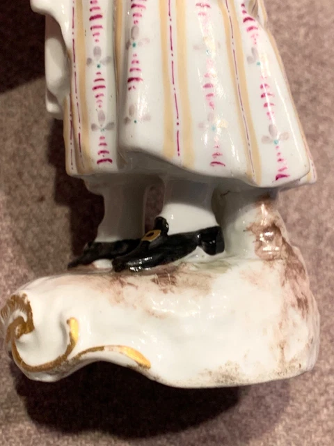 FIGURINE EN PORCELAINE polychrome Signature Samson EUR 50,00 - PicClick FR