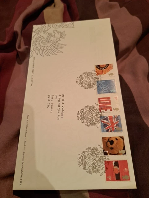 ROYAL MAIL SMILERS First Day Cover 4 October 2005 Windsor Franked £1.75 ...