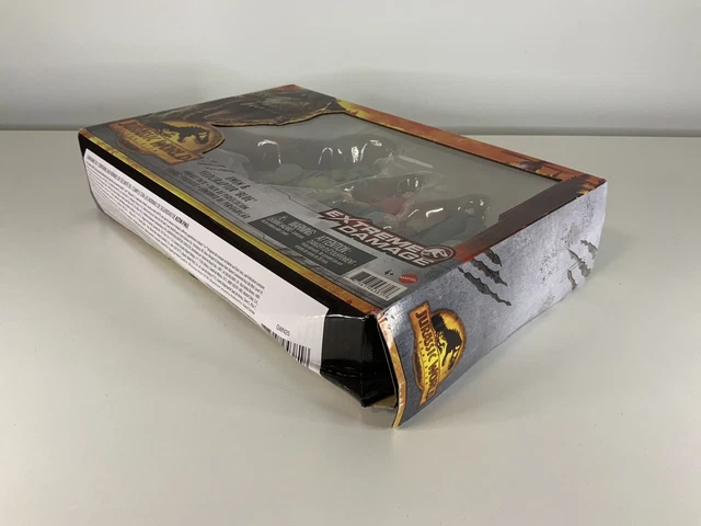 MATTEL JURASSIC WORLD Dominion Owen Grady Velociraptor Blue Rain ...