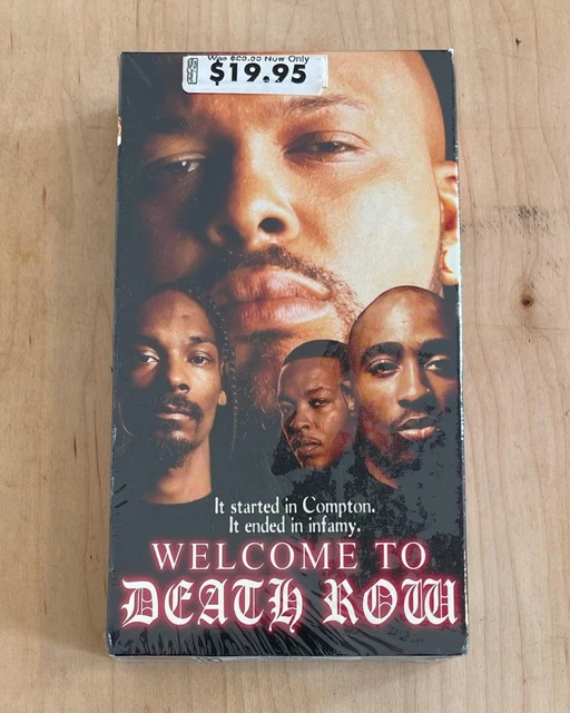 WELCOME TO DEATH ROW (2001) Sealed VHS Xenon Tupac Snoop Dogg Rap ...