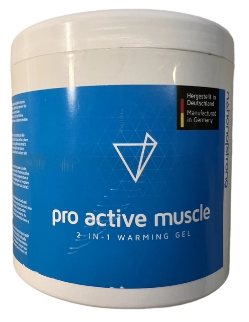 PRO ACTIVE MUSCLE Crème Pommade Chauffante Muscles Musculaire Sport Mal (L3-420) EUR 5,56 ...