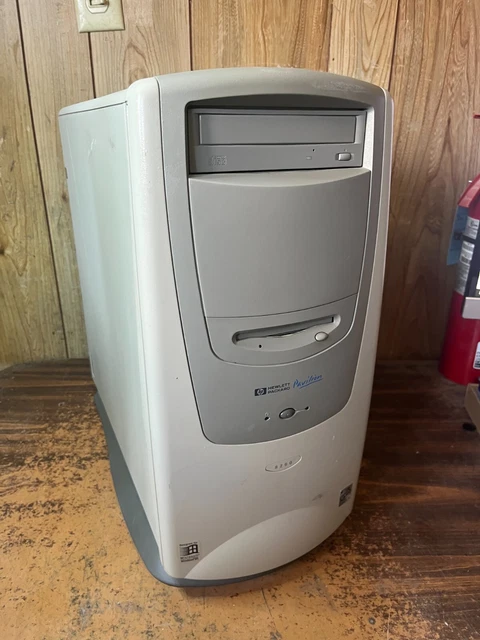 VINTAGE HP PAVILION 8260 Windows 95 Computer RS232 Serial Parallel DB25 ...