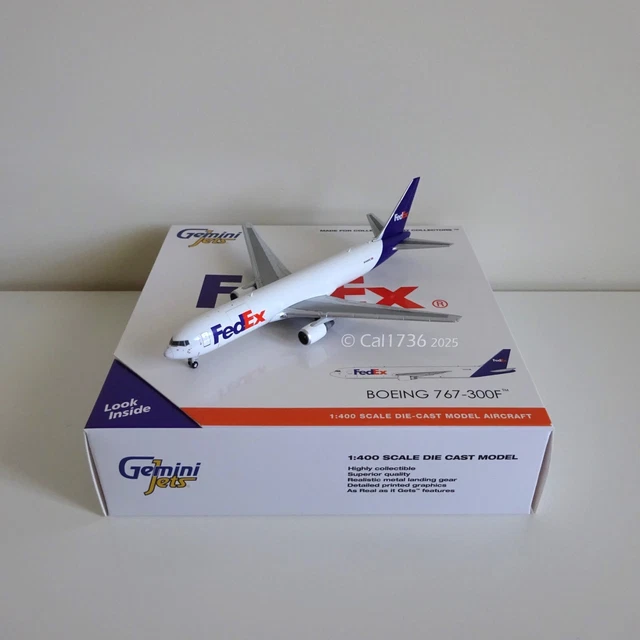 GEMINI JETS 1:400 FedEx Boeing 767-300ER-F N144FE GJFDX2311 £29.00 ...