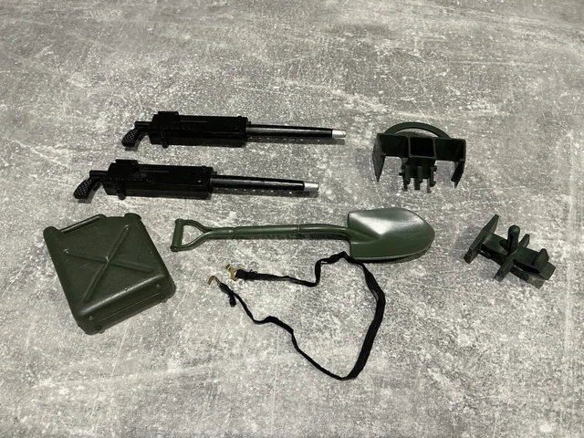 VINTAGE ACTION MAN Armoured Jeep Vehicle SPARES 1981 - 1983 Palitoy £44 ...
