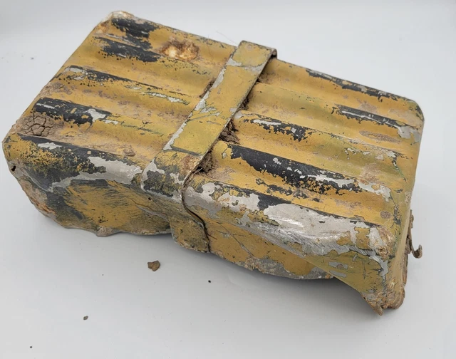 WW2 COUVERCLE PIONNIER mi anti char française 407 (f) allemande 39-45 ...