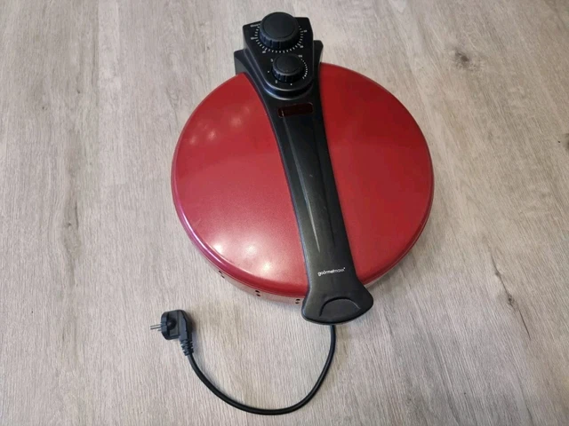 PIZZA MAKER PIZZAOFEN Gourmetmaxx Rot 1200 W Bella Italia Pizzamaker ...