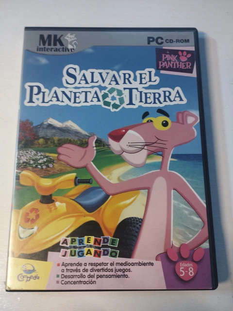 LA PANTERA ROSA Salvar El Planeta Tierra - JUEGO para PC CD-ROM ESPAÑOL ...