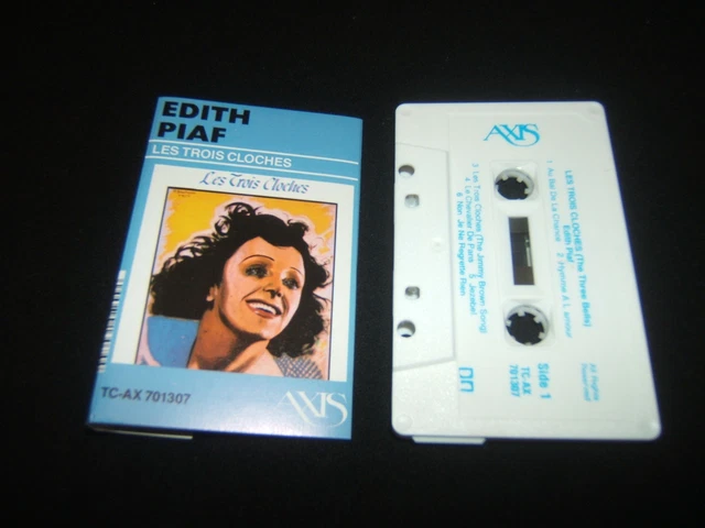 EDITH PIAF LES Trois Cloches The Three Bells Australian Cassette Tape $15.00 - PicClick AU