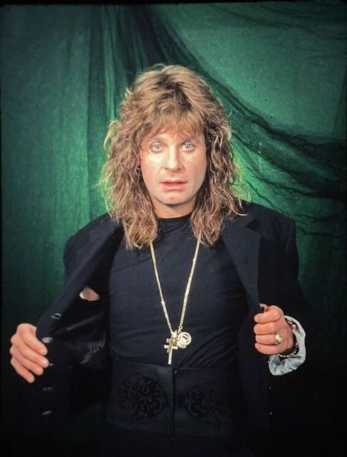 BLACK SABBATH OZZY Photo Kerrang Original Ray Palmer Archive ...