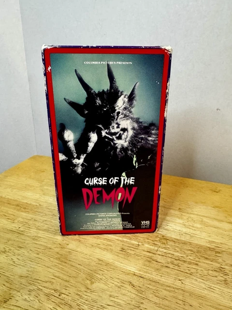 CURSE OF THE Demon VHS, 1986 Dana Andrews, Peggy Cummins 1957 $9.99 ...