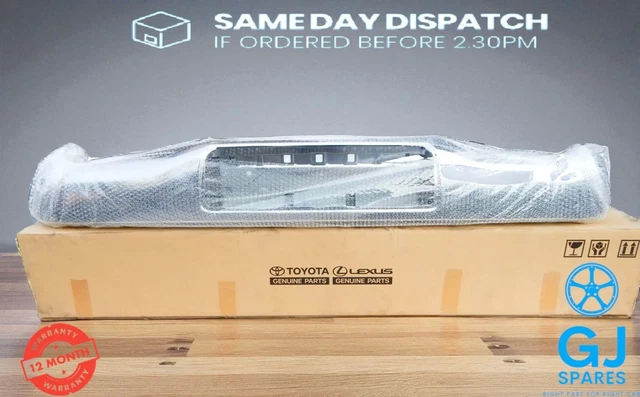 *NEW* GENUINE TOYOTA Hilux Vigo Rear Back Chrome Bumper 52105-0K021 ...