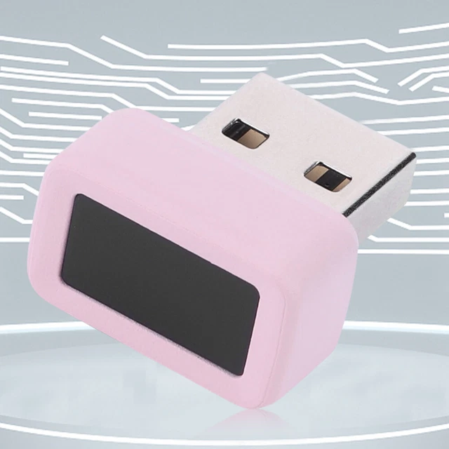 USB FINGERPRINT KEY Reader Mini Fingerprint Reader Windows Hello FIDO ...