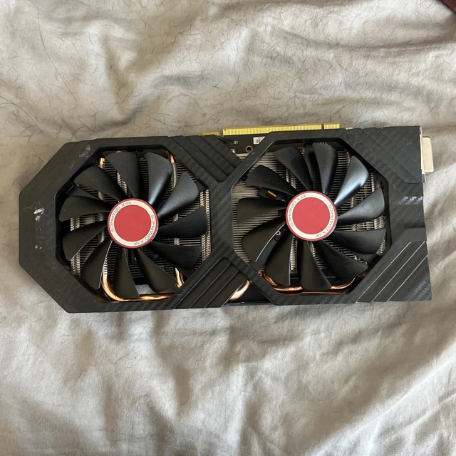 XFX AMD RADEON RX 580 Black Edition 8GB GDDR5 Graphics Card Broken ...