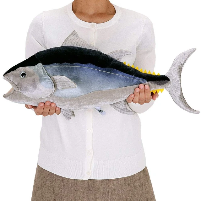 COLORATA BLUEFIN TUNA Plush Toy (Large) Gentle Touch/Realistic (Stuffed ...