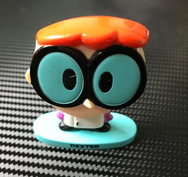 RARE CARTOON NETWORK Dexter's Lab Toy Mini Bobble Head Figure 3" £5.89 ...