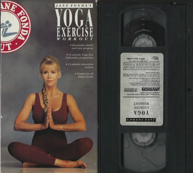 RARE VINTAGE JANE Fonda Workout Series Yoga Exercise VHS OUT OF PRINT £ ...