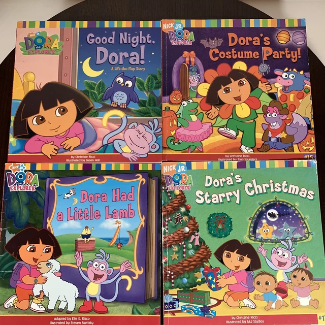 NICK JR BOOK Club Scholastic Dora the Explorer & Little Bill Bundle x 6 ...