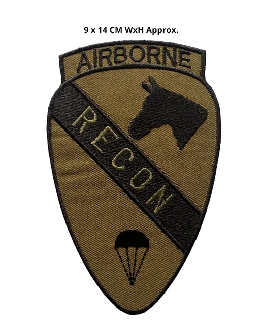 US 1ST CAVALRY Division AIRBORNE RECON Team Vietnam War Sew On Patch ...