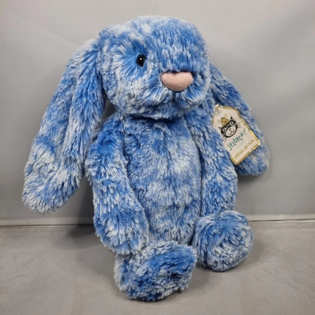 RARE JELLYCAT - Nicky - Special Edition Bashful Bunny Small Soft Plush ...