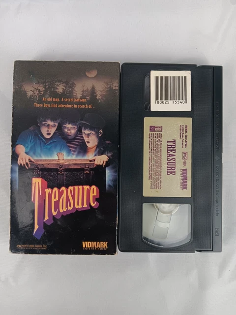 TREASURE (VHS) JOHN Weisbarth, Freddie Rible.Rare. Kids. Vidmark. NR ...