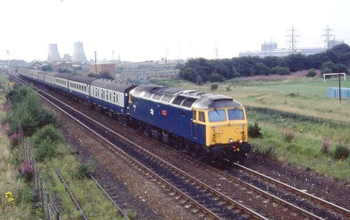 ORIGINAL COLOUR SLIDE of D1860 BR class 47 diesel loco £1.99 - PicClick UK