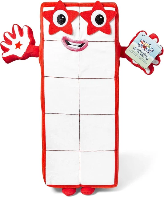 NUMBERBLOCKS TEN PLAYFUL Pal Plush £29.99 - PicClick UK