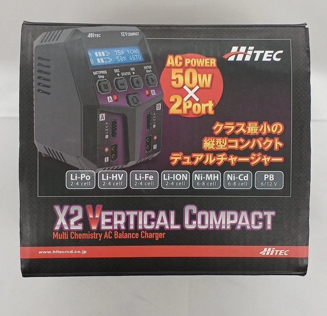 HITEC X2 ERTCAL COMPACT RC Charger £158.26 - PicClick UK